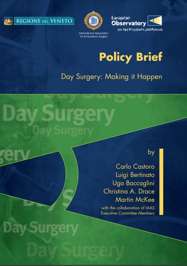 Day Surgery Making it Happen - International Association for Ambulatory ...
